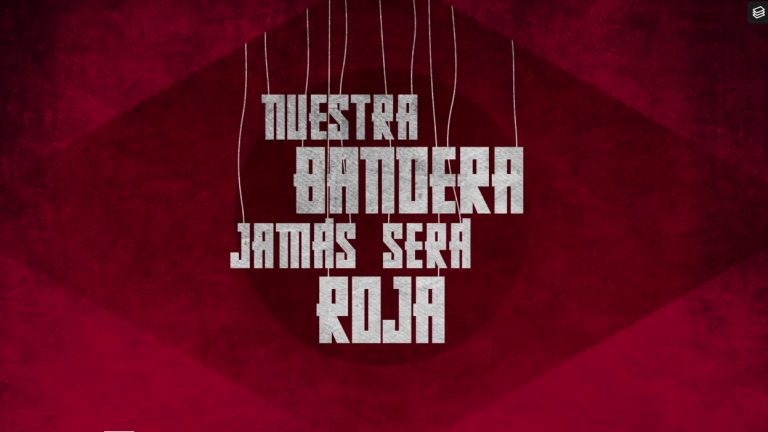 Nuestra bandera jamás sera roja - FICNOVA - Festival Internacional de Cine de la No-Violencia